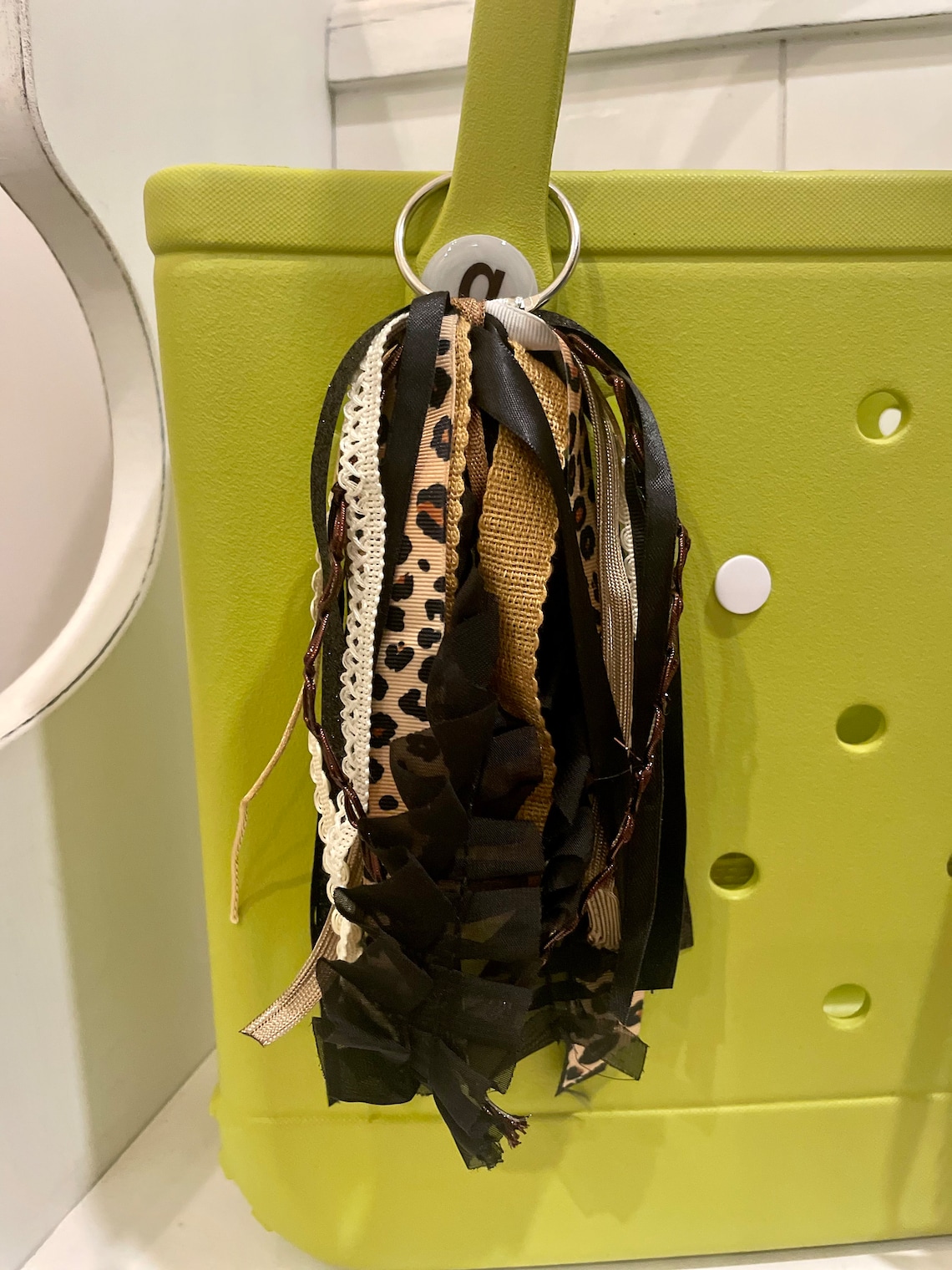 Ribbon Bag Charms - Etsy