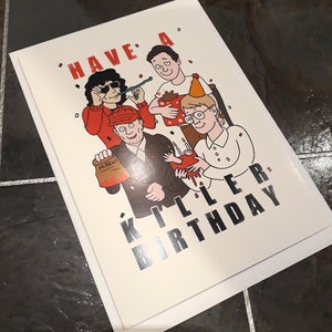 Serial Killer Birthday Card Dahmer, Gein, Bundy and Ramirez - Etsy