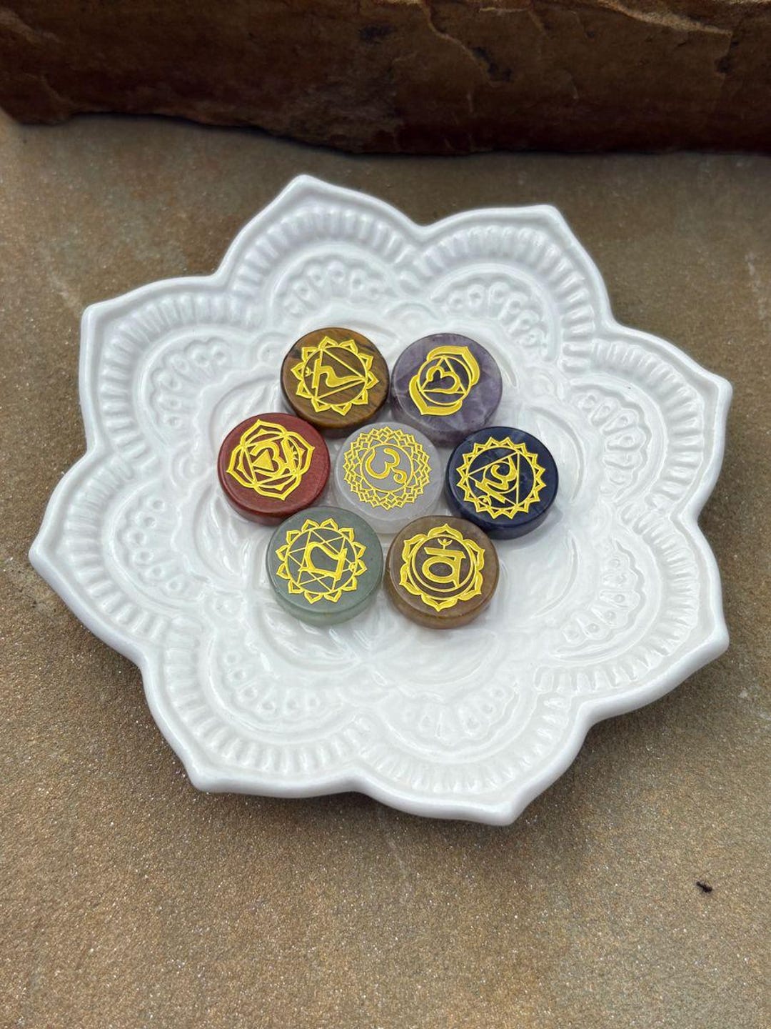 Chakra Snack Pack – Golden Energy Discs for Your Aura Balance | Glow ...
