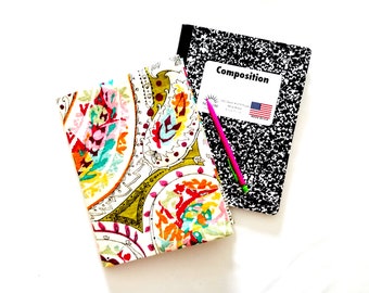 Fabric book cover | Etsy