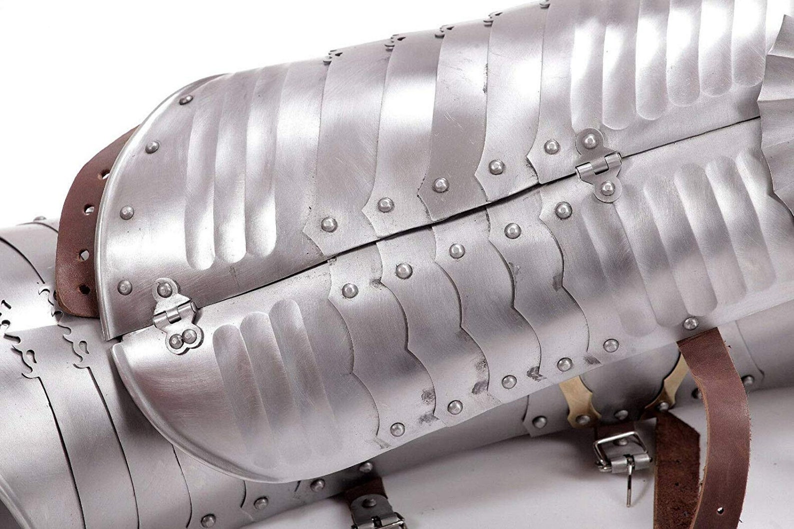 German Medeval Gothic Leg Armor 15th Century Reenactment Steel Leg ...