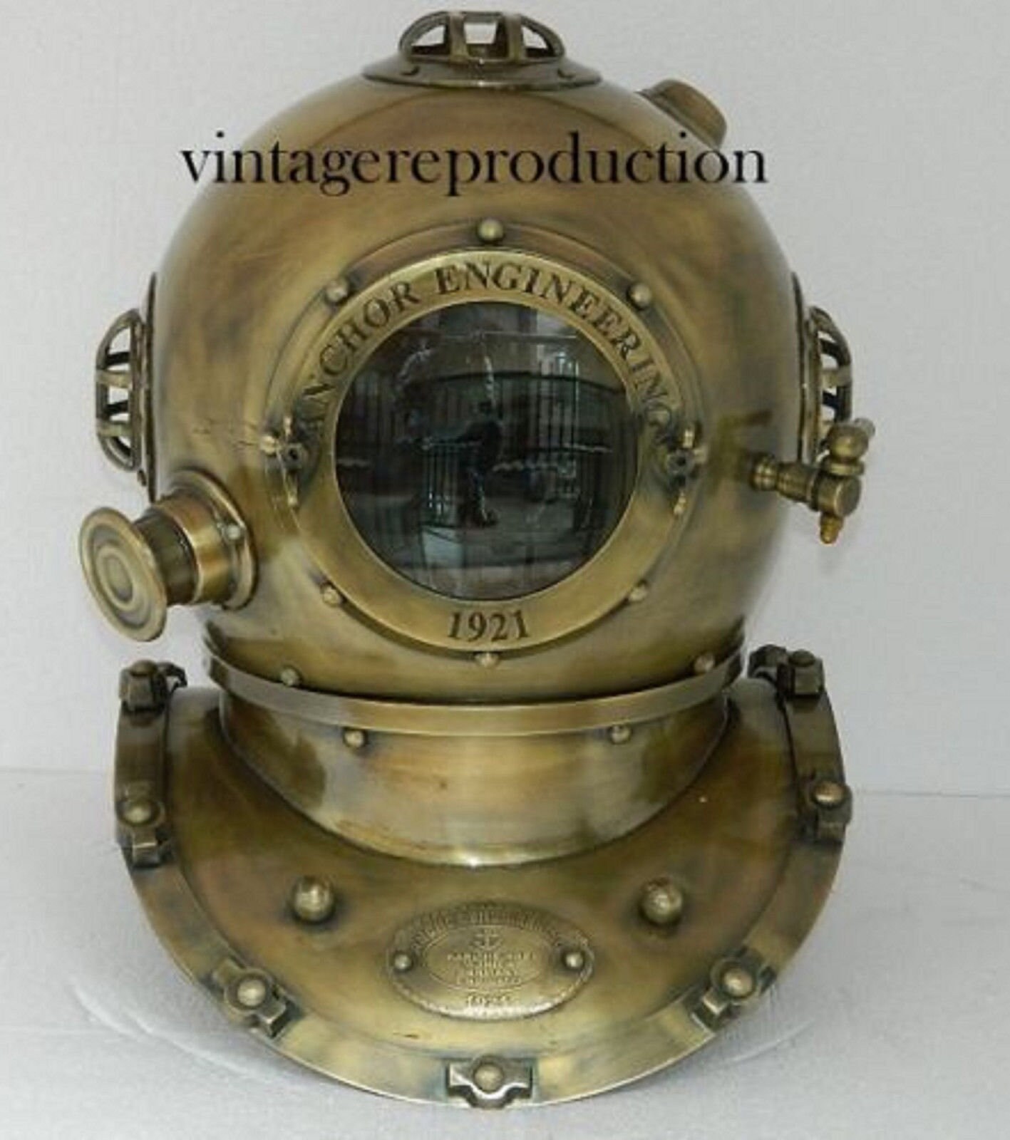 Handicraft Scuba Diving Helmet Figurines in Iron and Aluminium - Etsy