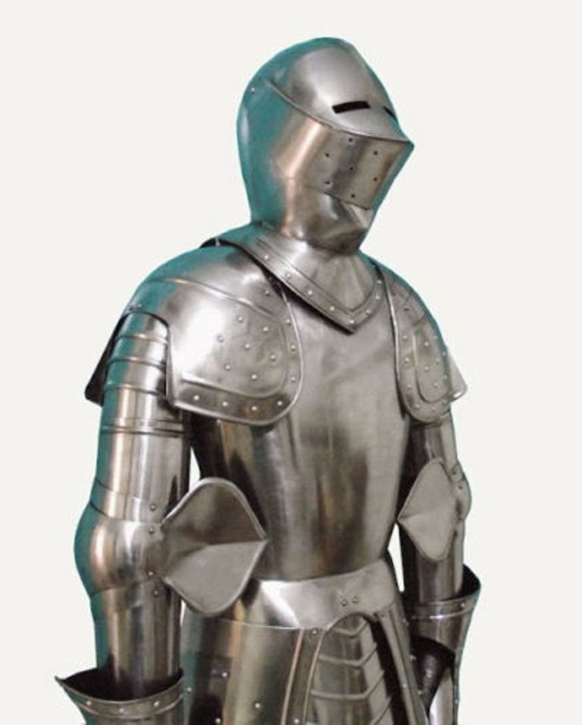 Medieval Templar Knight Full Suit of Rare Armor W/sword Combat Body ...