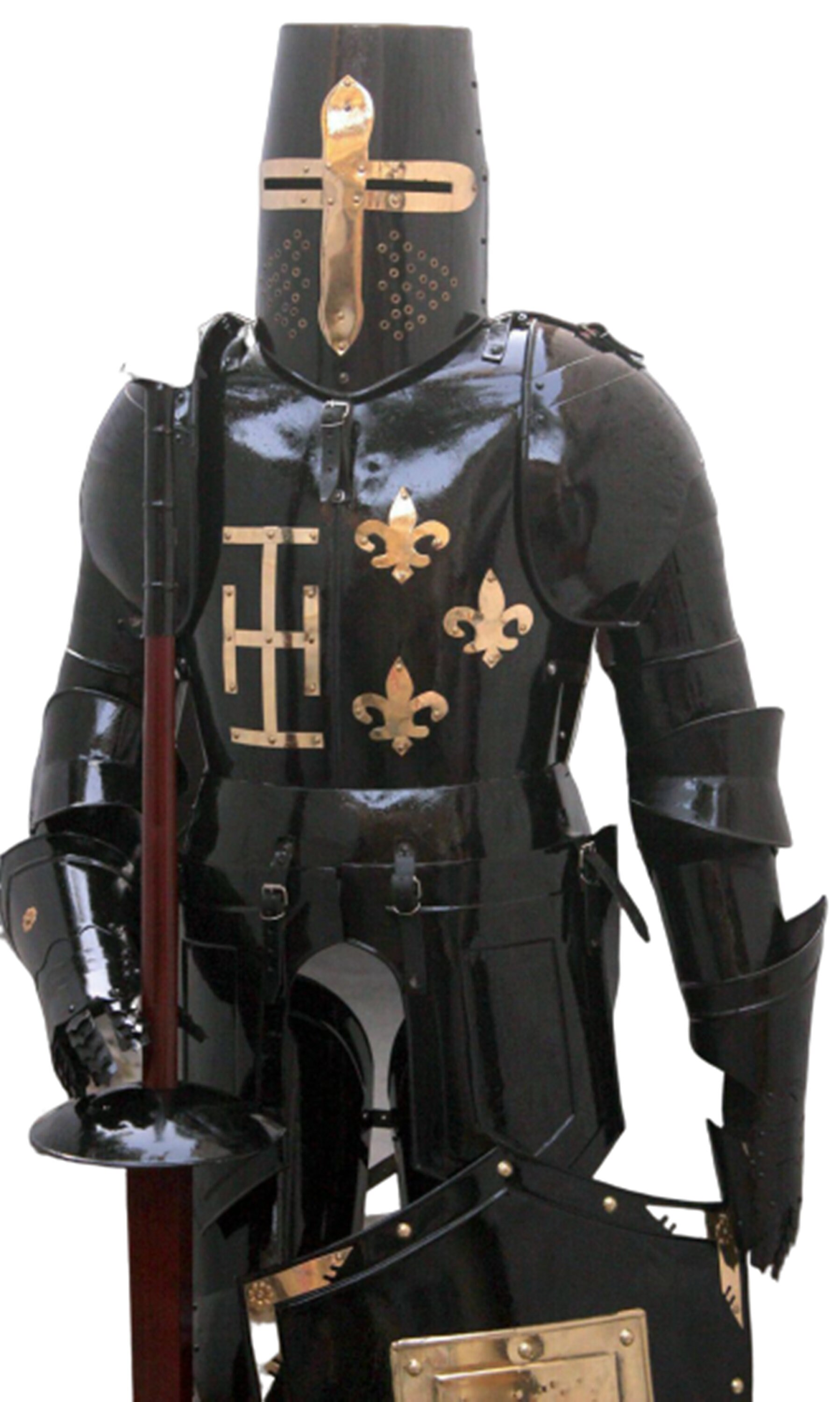 Medieval Combat Full Body Armour Medieval Knight Suit Adult Halloween ...