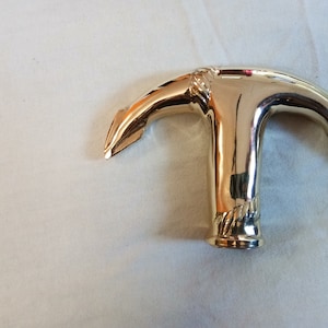 Brass Designer Anchor Shape Handle for Walking Stick - Etsy
