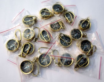 Brass Compass Keychain - Etsy