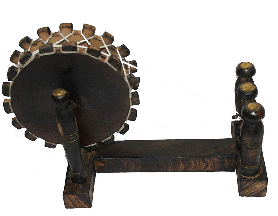 Table Top Gandhi Charkha Home Décor Home Furnishing (dimension : 10 ...