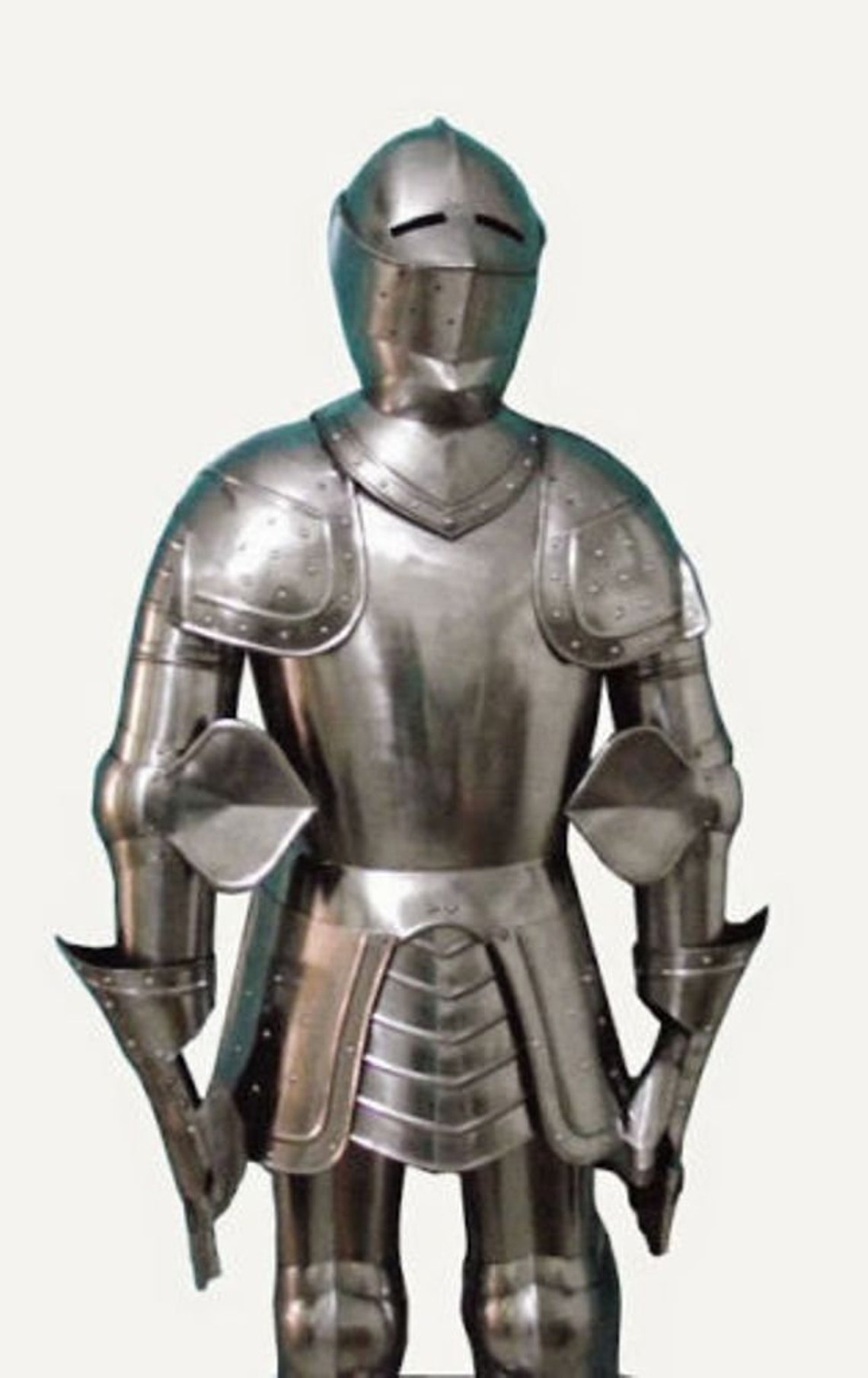 Medieval Templar Knight Full Suit of Rare Armor W/sword Combat Body ...
