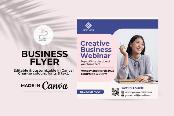 Instagram Event Flyer Corporate Flyer Template Canva - Etsy