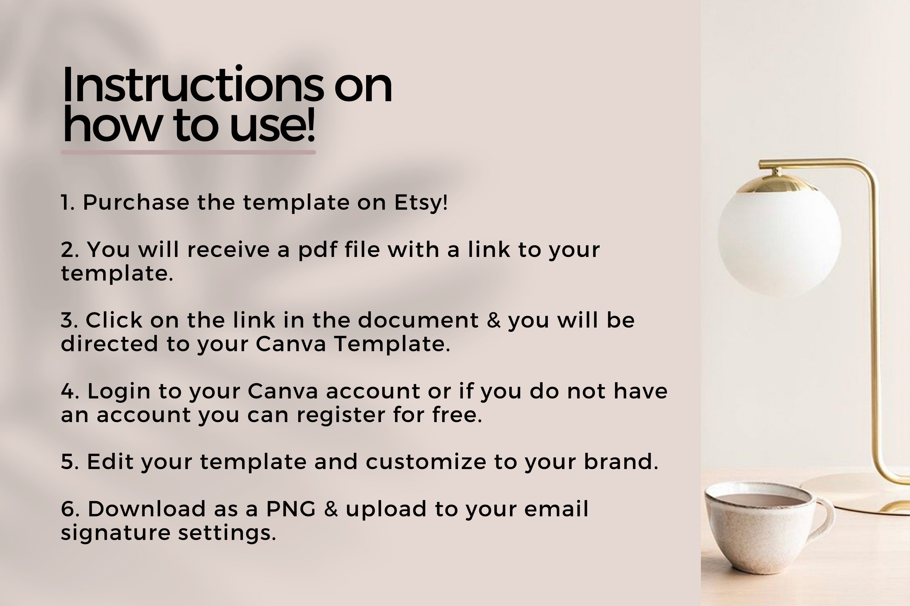 Email Signature Canva Template, Professional Email Signature, Speaker ...