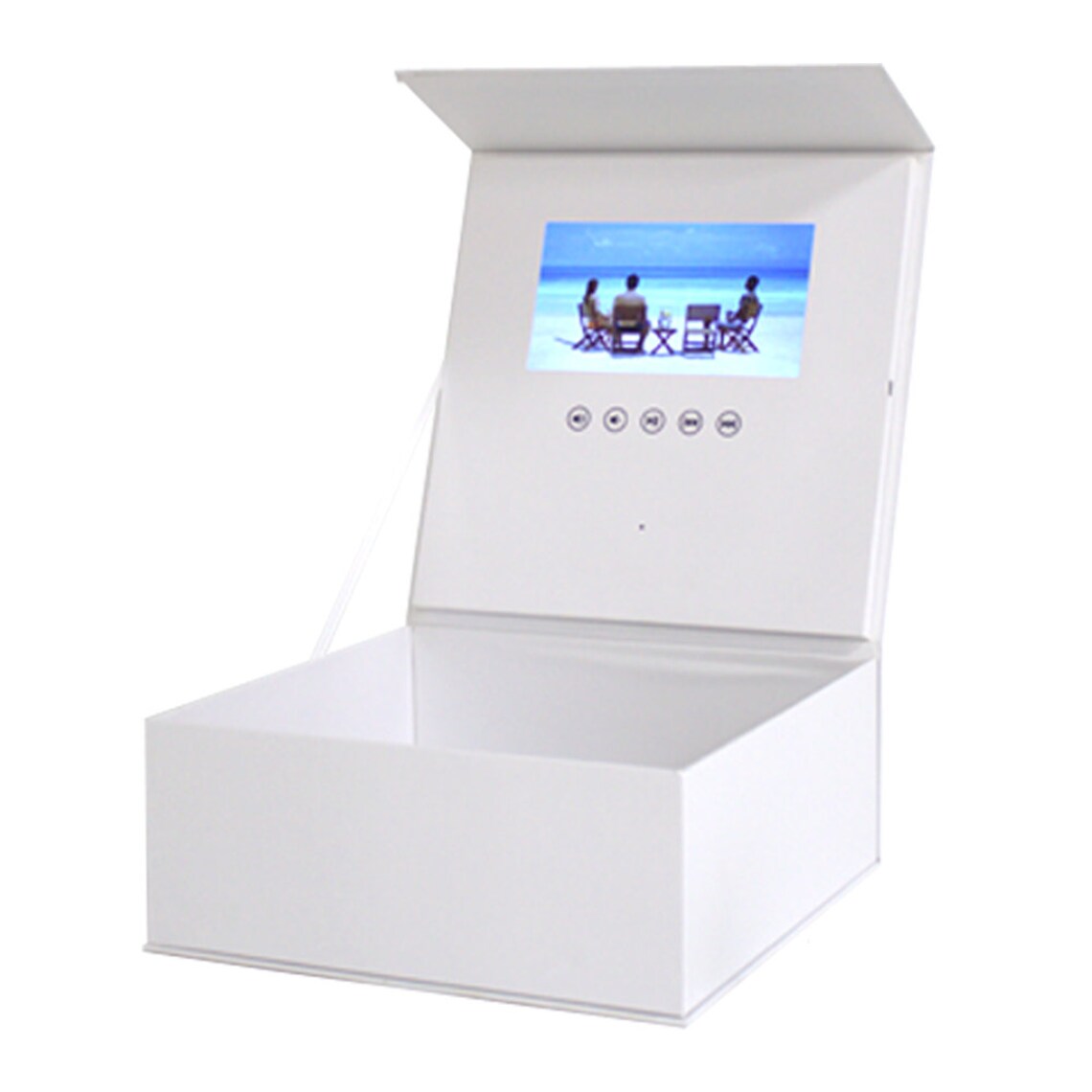 Gift Box With Video Message and Photo Inc Custom Text - HD Screen ...