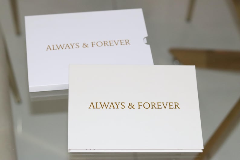ALWAYS & FOREVER Video Book- 2GB Video Book, Plays Automatically, Video ...