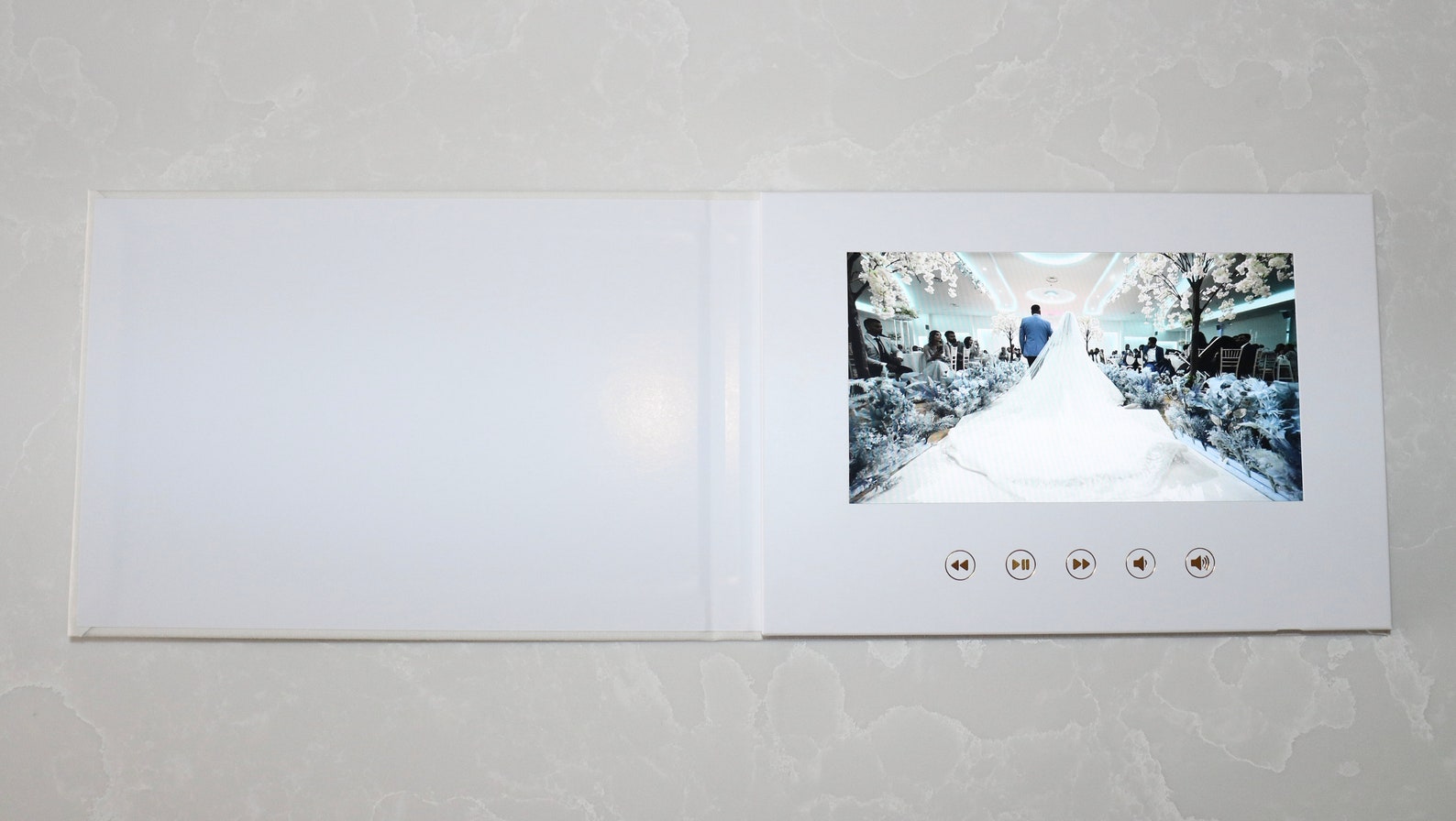 OUR WEDDING Video Book- 2GB Video Book, Plays Automatically, Video Book ...