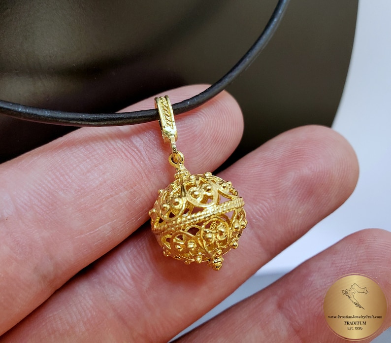 24k Gold Plated Traditional Croatian Jewelry Dubrovnik | Etsy