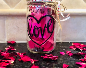 I Love You Jar - Etsy