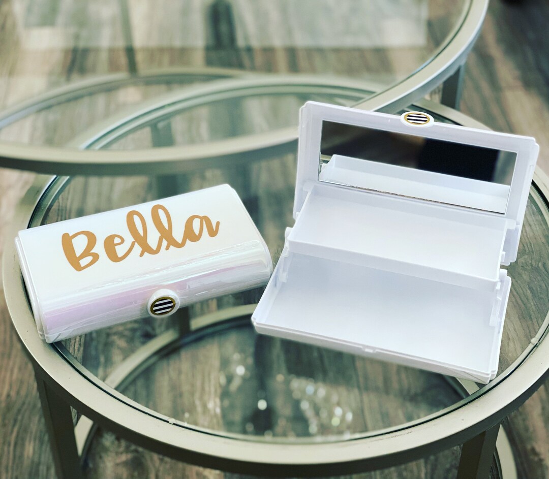 Personalized Fold Out Makeup Case: Custom Accessory Case - Etsy