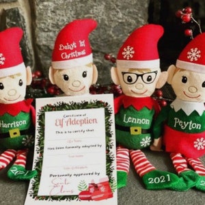 Personalized Elf Kits. Christmas Eve Present. Santa Cam. Reindeer Food ...