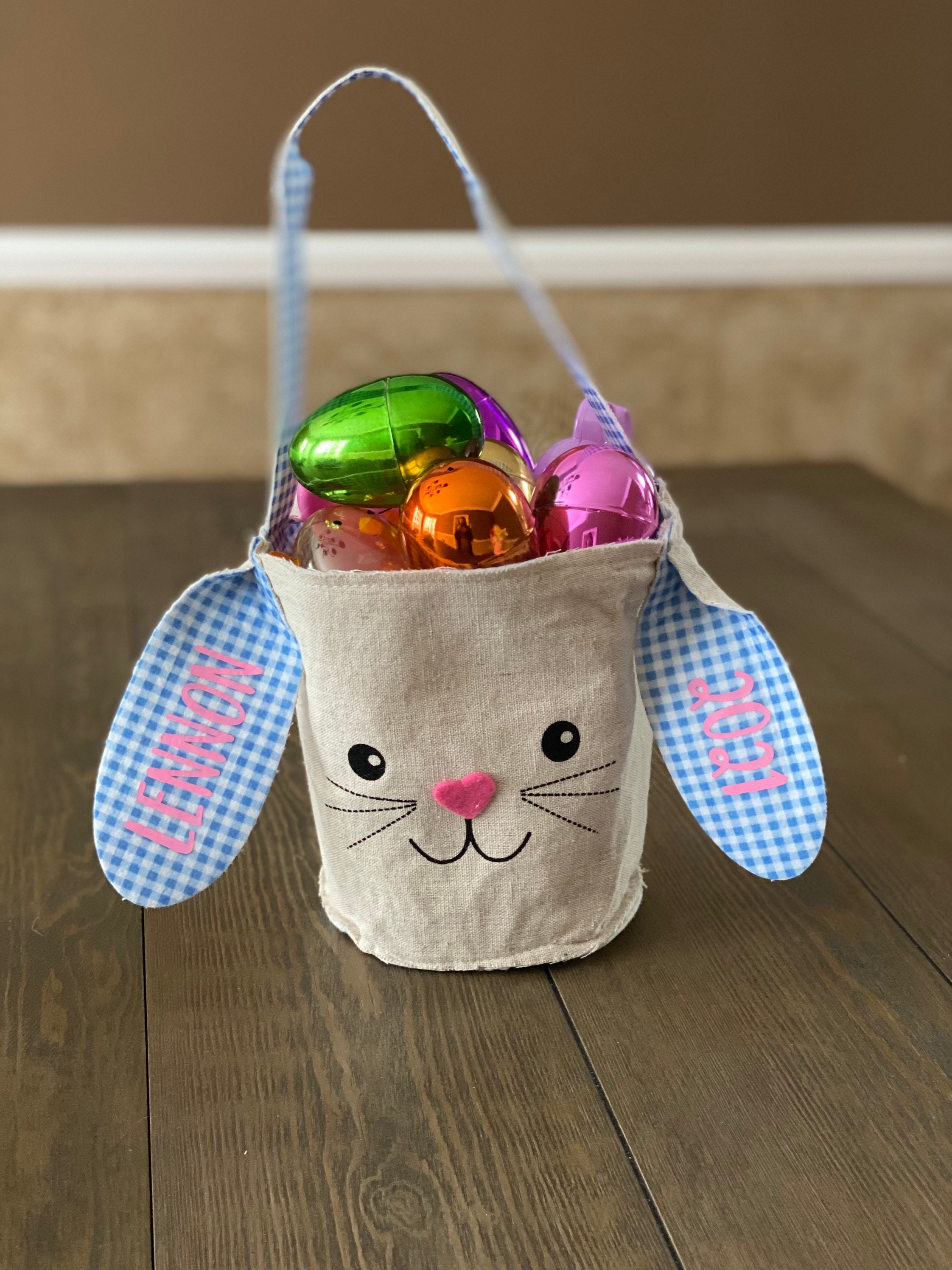 Personalized Easter Basket. Bunny Baskets. Baby Easter Basket. | Etsy