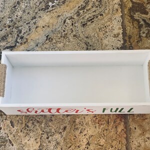 Shitters Full Toilet Paper Storage: Christmas Bathroom Decor - Etsy