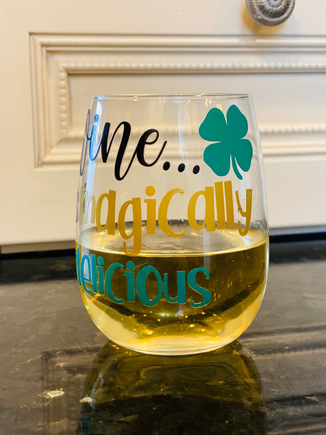 Wine Its Magically Delicious Stemless Wine Glass. St. - Etsy