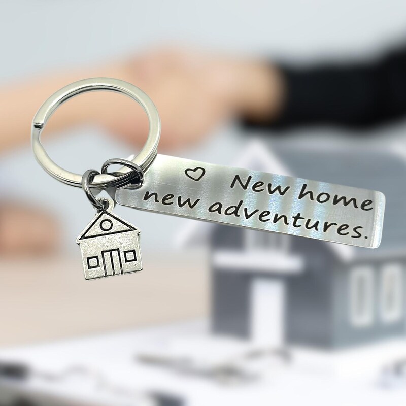 Home Keychain - Etsy