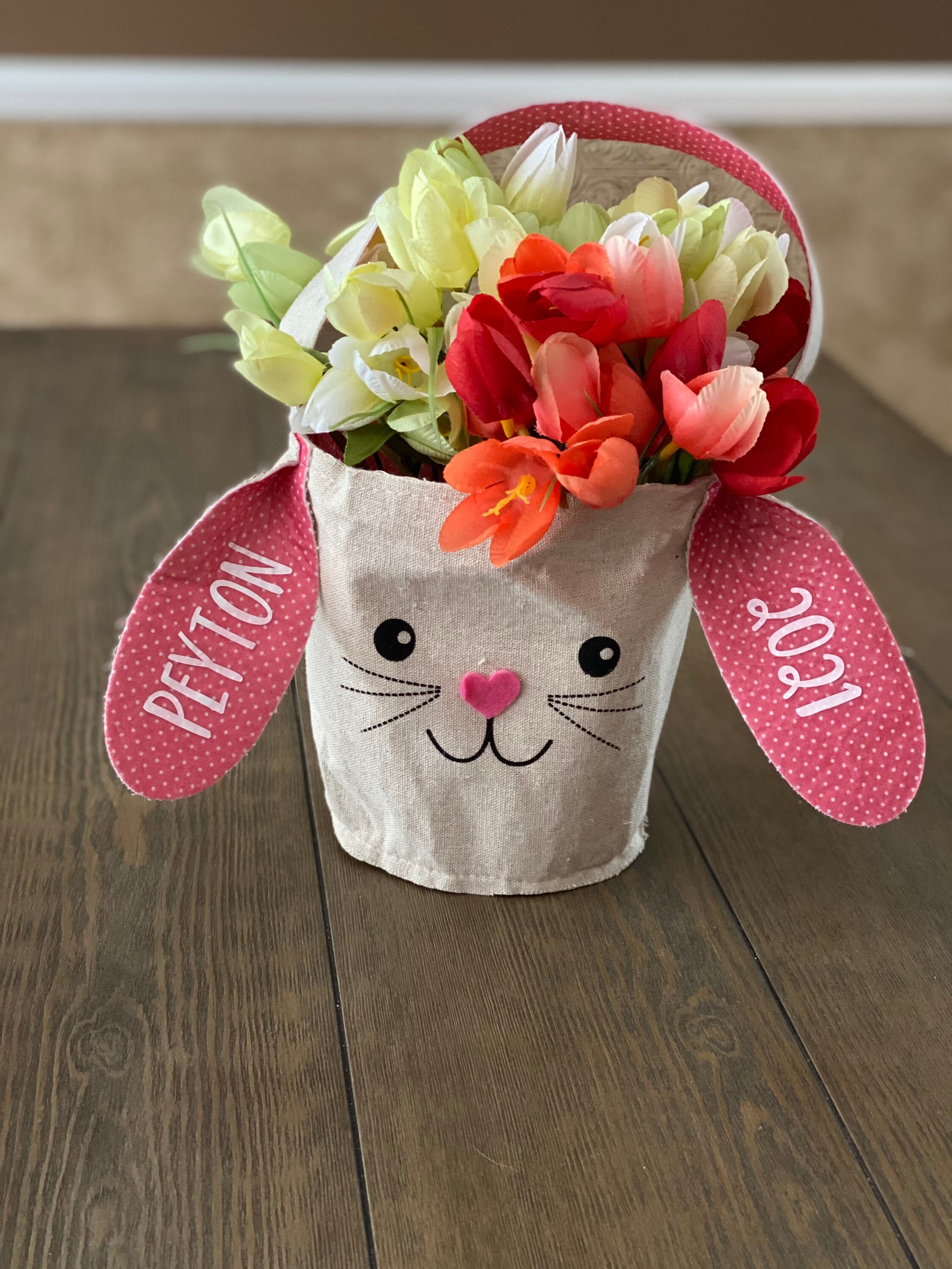 Personalized Easter Basket. Bunny Baskets. Baby Easter Basket. | Etsy