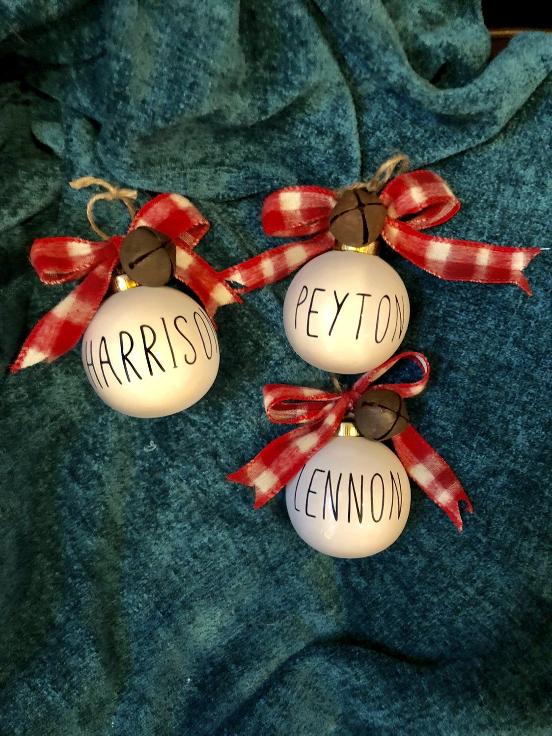 Customizable Christmas ornaments. Christmas gift / family / | Etsy