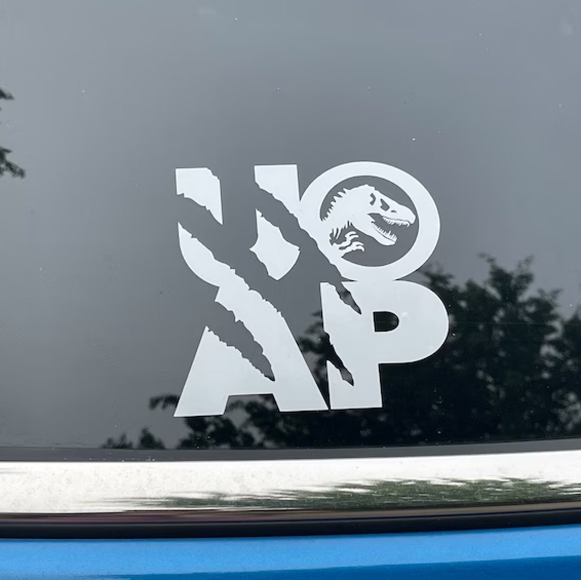 UOAP Jurassic Park Style Passholder DECAL. UOAP Jurassic Magnet Style ...