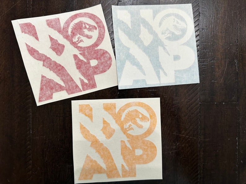 UOAP Jurassic Park Style Passholder DECAL. UOAP Jurassic Magnet Style ...