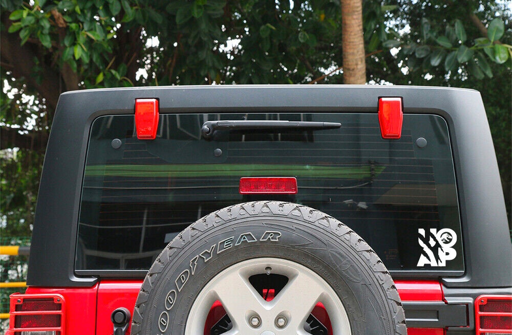 UOAP Jurassic Park Style Passholder DECAL. UOAP Jurassic Magnet Style ...