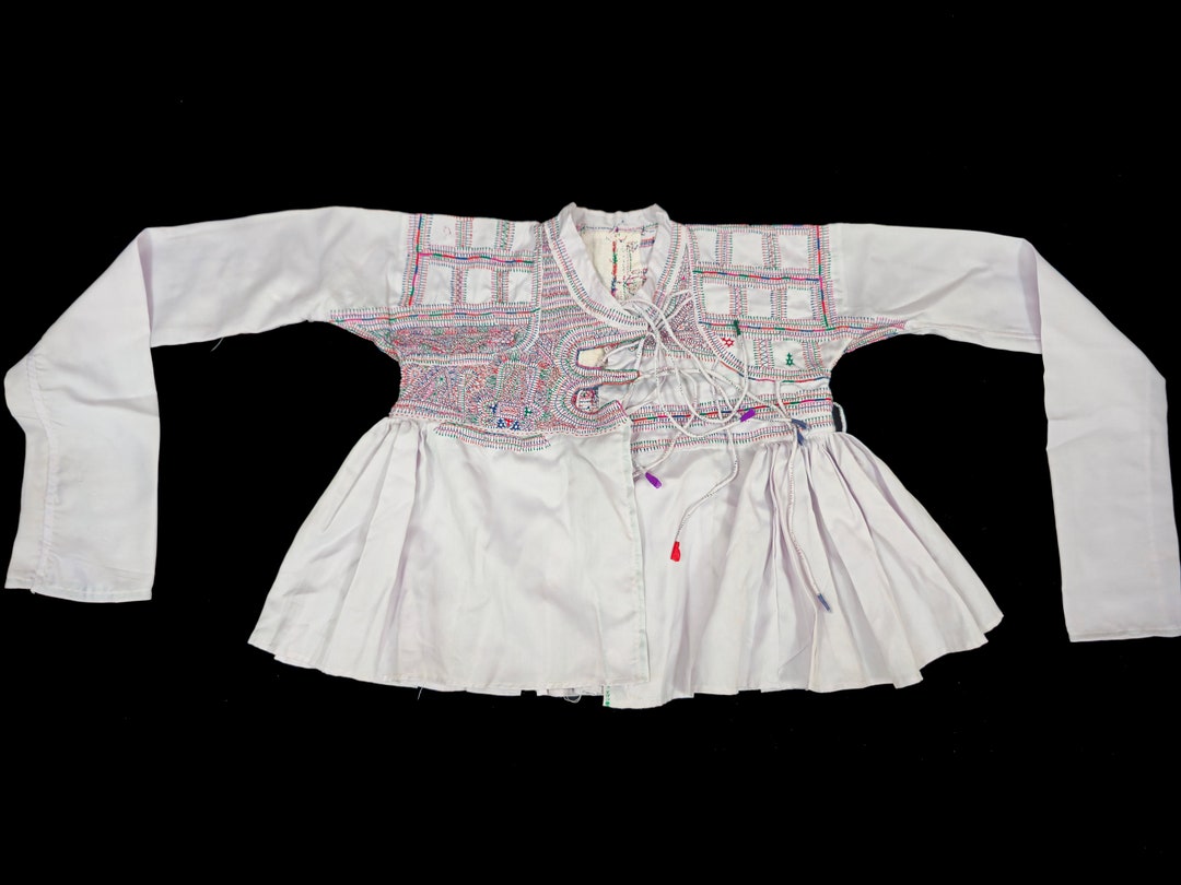 Rabari Keriya Jacket, Boho Jacket,rare Vintage Rabari Embroidery Jacket ...
