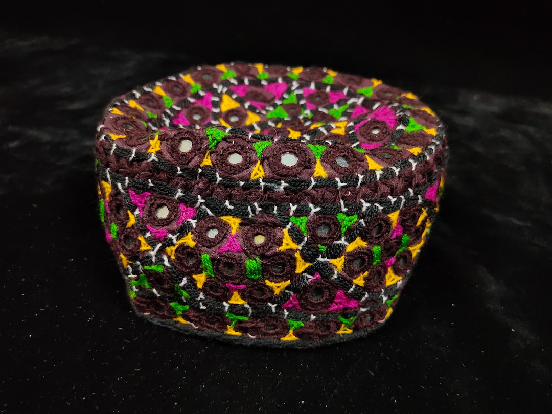 Balochi Cap, Sindhi Cap, Banjara Cap, Parsi Cap Embroidery Unisex Cap ...