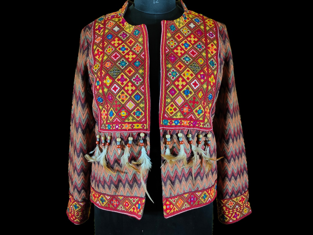 Banjara Jacket Afghani Patch Jacket, Boho Jacket,rare Baluchi Patch ...