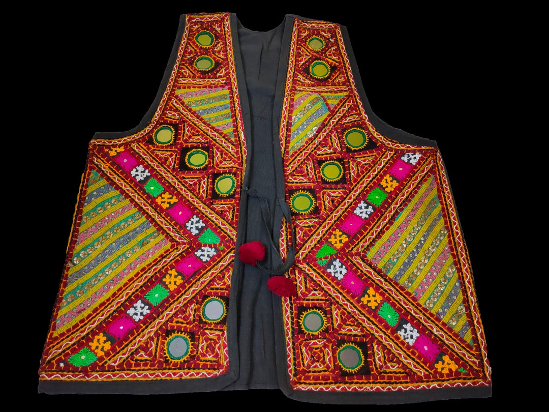 Rabari Keriya Jacket, Boho Jacket,rare Vintage Rabari Embroidery Jacket ...