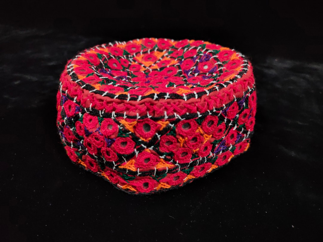 Balochi Cap, Sindhi Cap, Banjara Cap, Parsi Cap Embroidery Unisex Cap ...