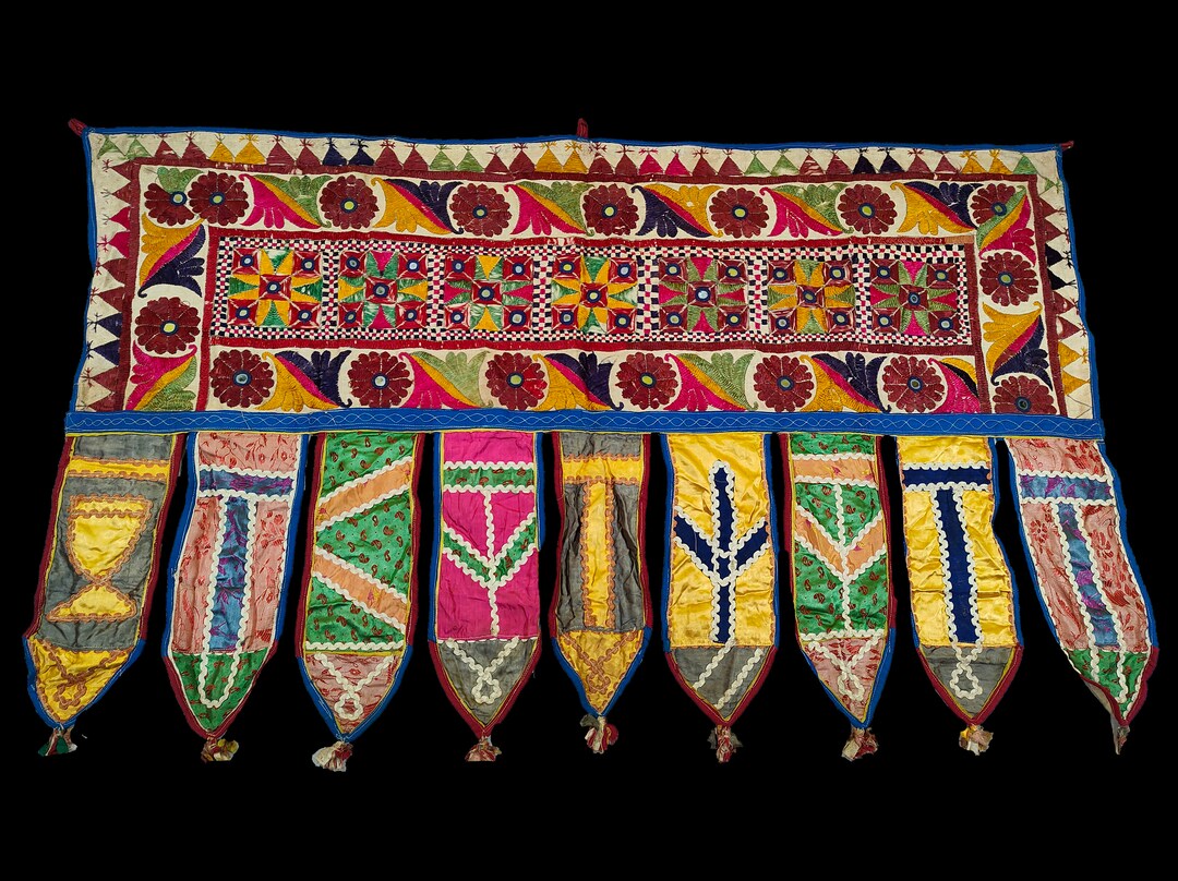 Banjara Wall Hanging Ethnic Kutchi Multicolor, Banjara Tapestry Boho ...