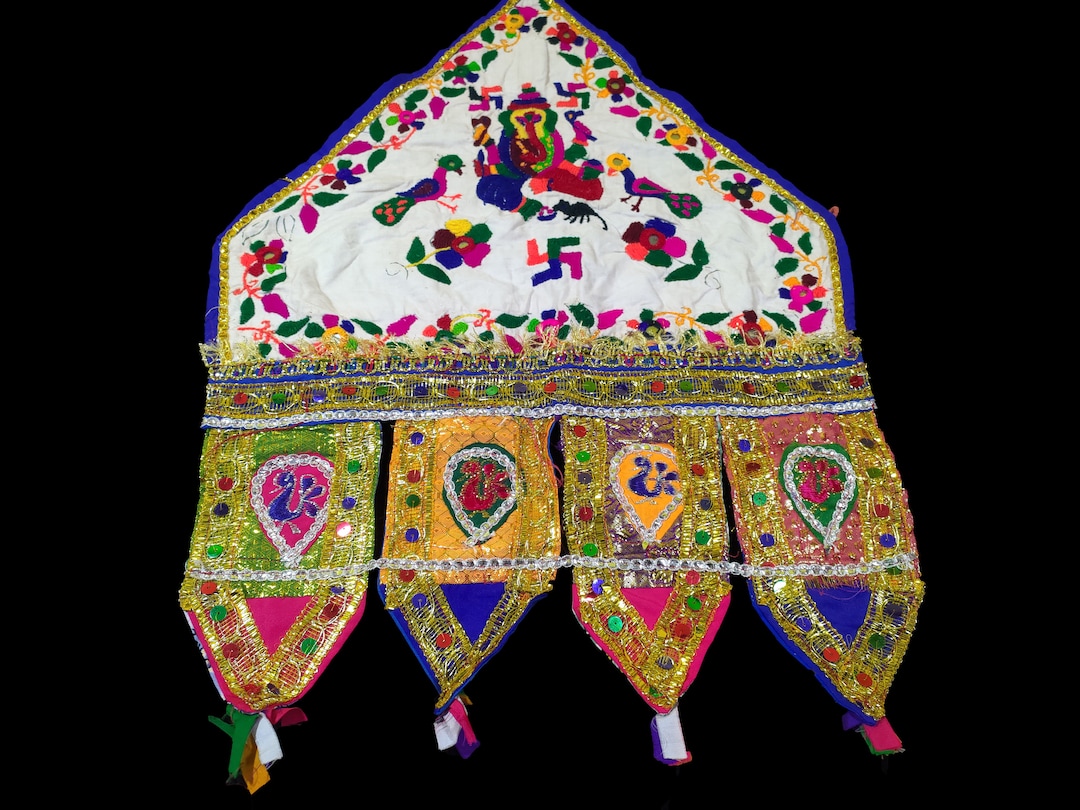 Banjara Wall Hanging Figurer Work Antique Rare Ganesh Sthapana ...