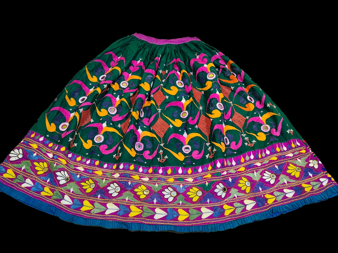 Banjara Skirt Vintage Buricha Work Lehenga Very Heavy Collectible ...