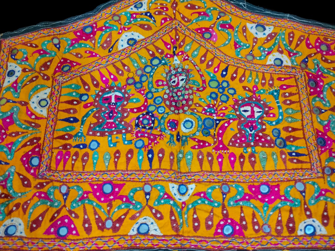 Banjara Wall Hanging Figurer Work Antique Rare Ganesh Sthapana ...