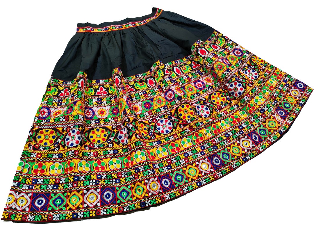 Banjara Skirt Lehenga Very Heavy Embroidered Machine Work Ethnic Rabari ...