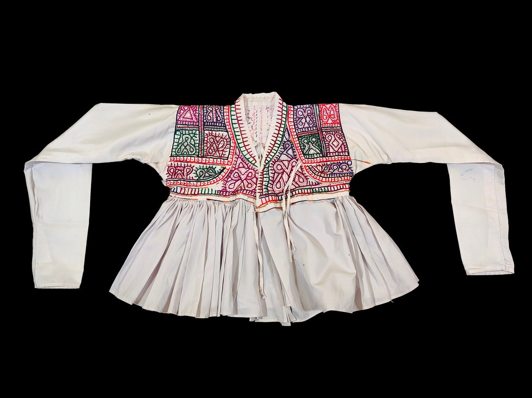 Rabari Keriya Jacket, Boho Jacket,rare Vintage Rabari Embroidery Jacket ...