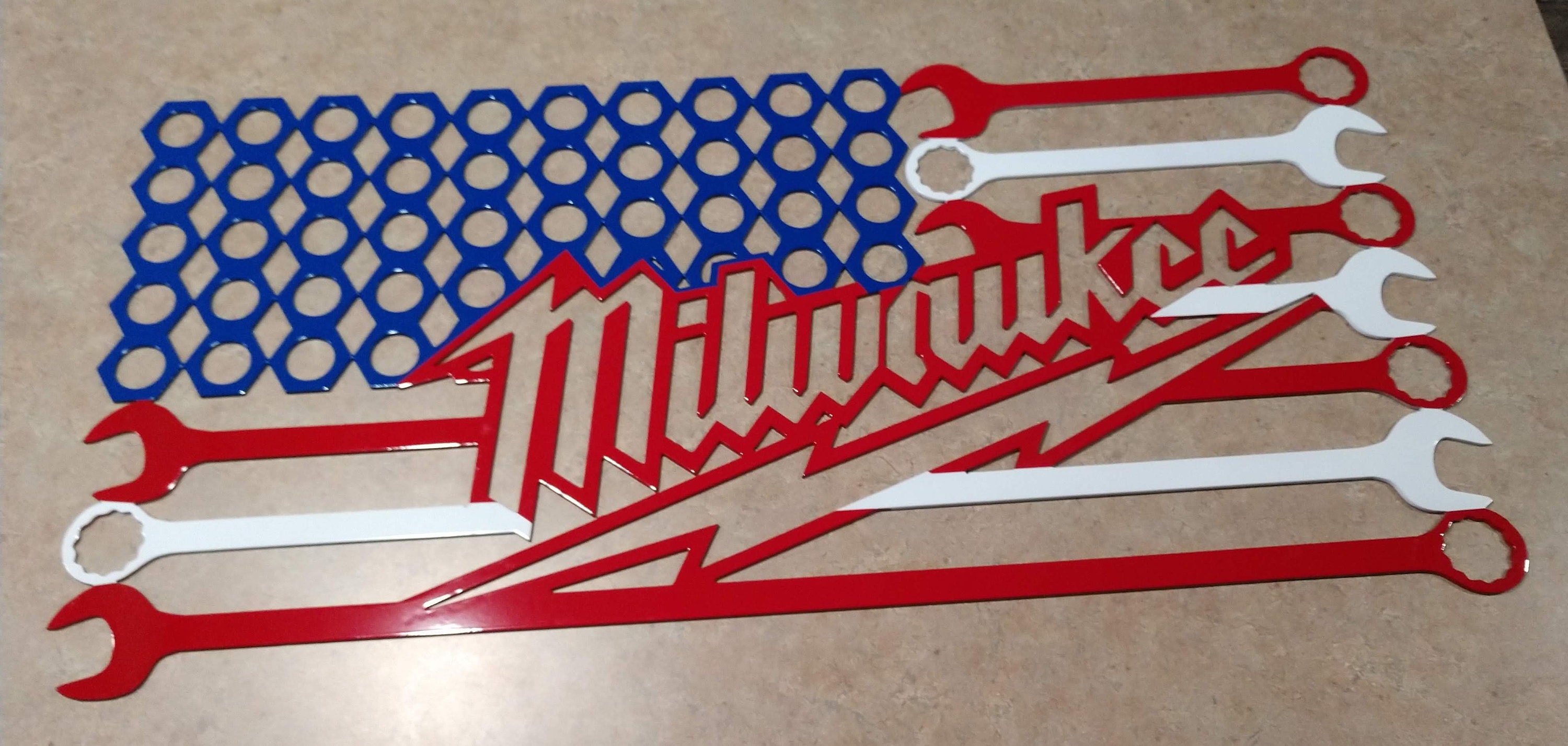 Custom Milwaukee tools Flag | Etsy