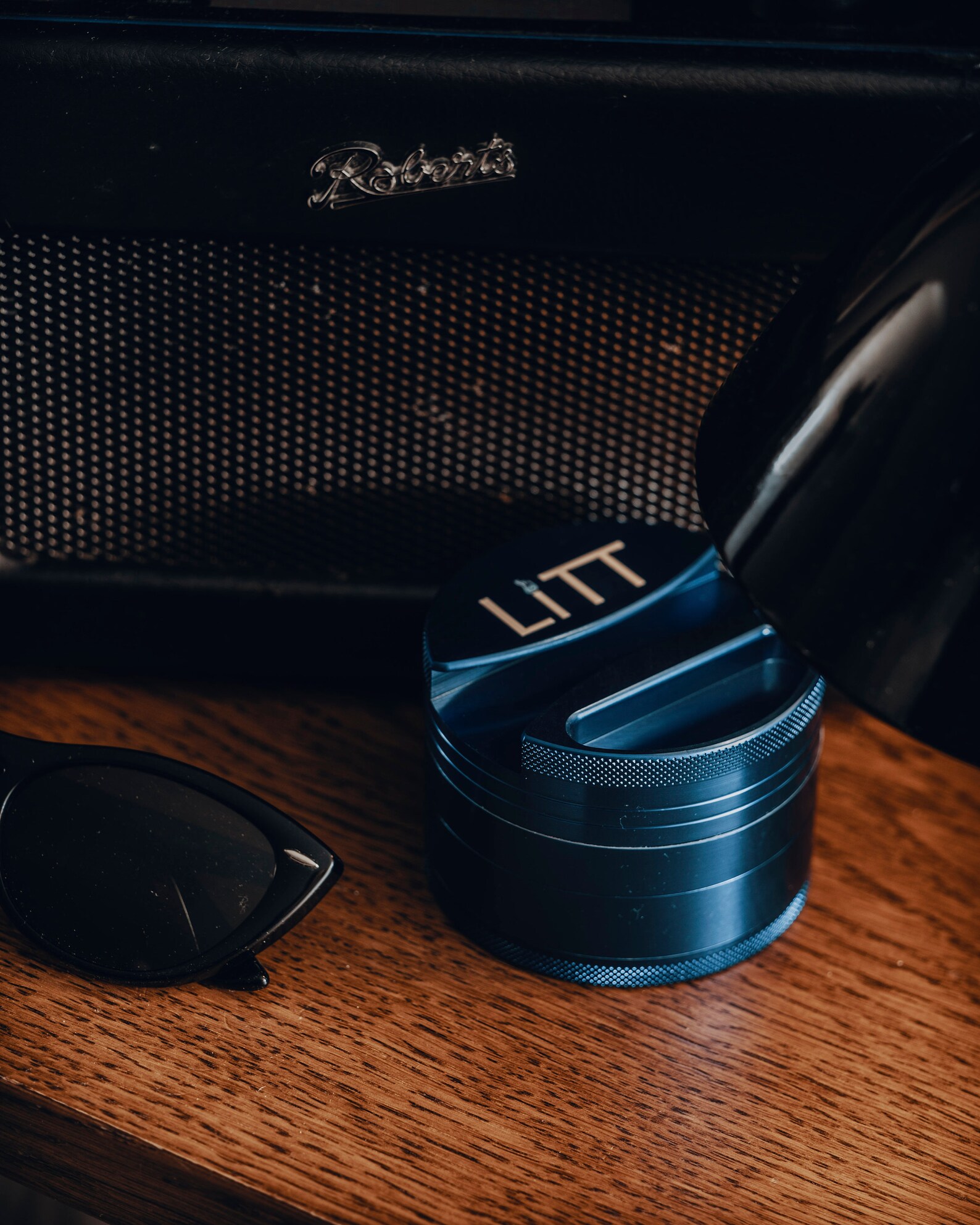 Litt Premium Herb Grinder With Built in Rolling Paper Sharp - Etsy