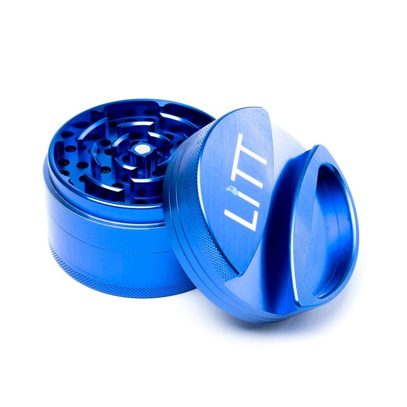 Litt Premium Herb Grinder With Built in Rolling Paper Sharp - Etsy