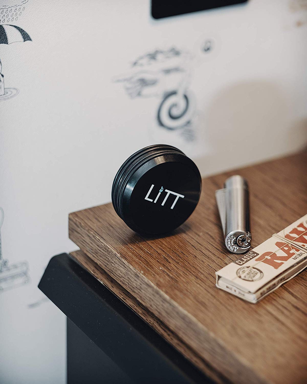 Litt Premium Quality Aluminium Herb Grinder 2 Part Grinder - Etsy
