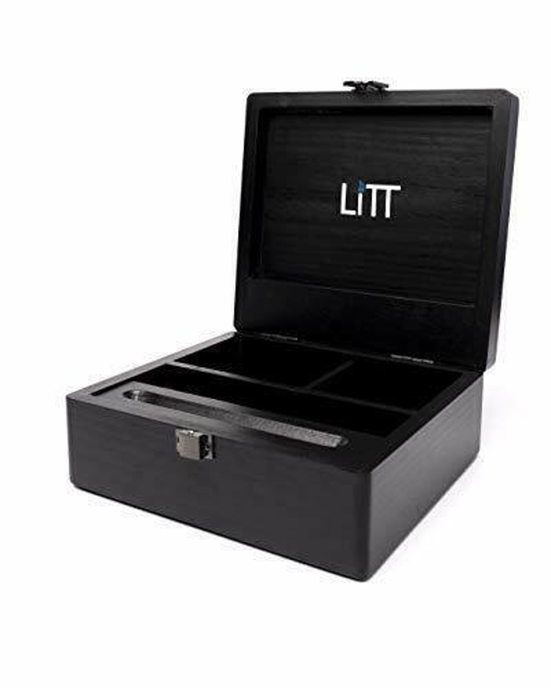 Litt Premium Quality Wooden Stash Box With 3 Compartments - Etsy