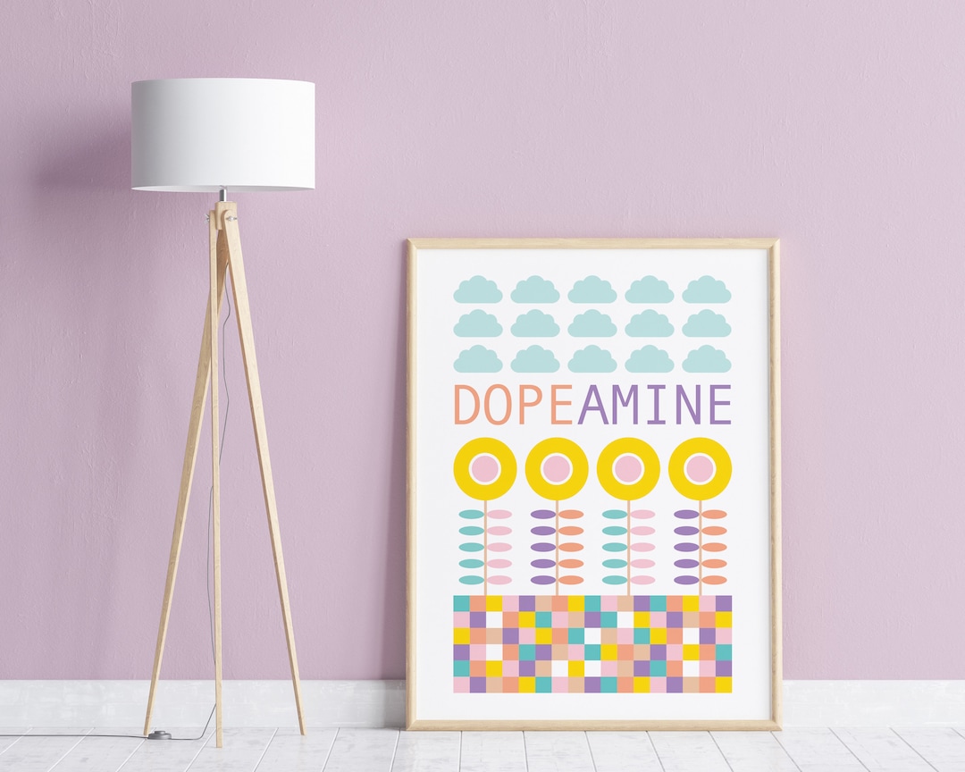 Graphic Dopamine Dope Printable Art - Etsy