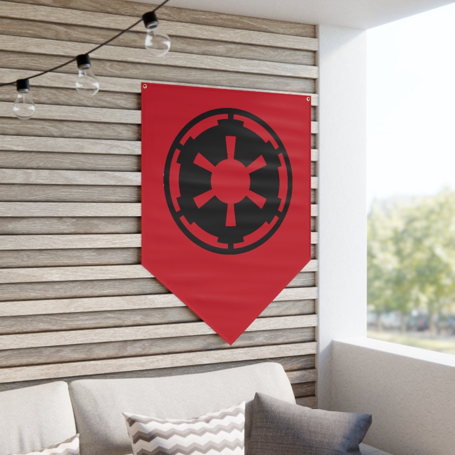 Imperial Symbol Pennant Banner Star Wars Galactic Empire - Etsy