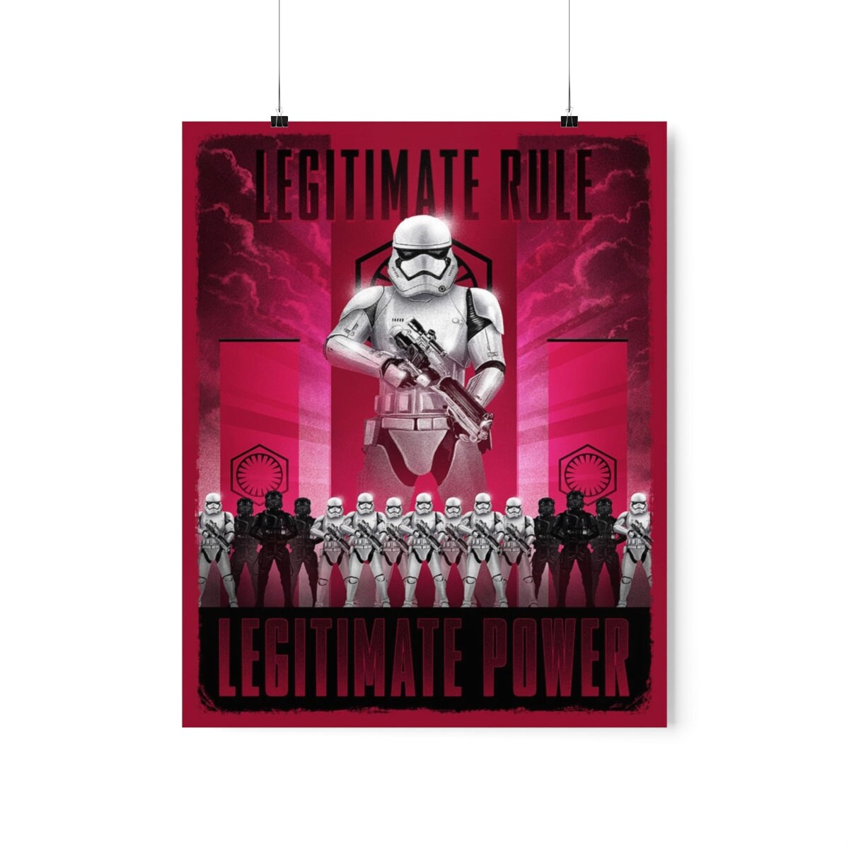 Star Wars First Order Propaganda Posters Star Wars - Etsy
