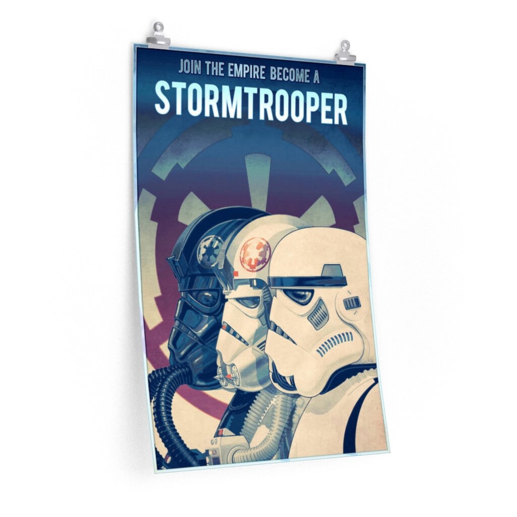 Star Wars Imperial Propaganda Posters Gift Prints | Etsy
